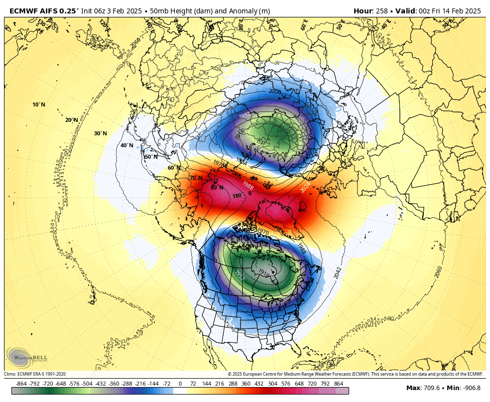 Major Changes Ahead: Stratospheric Polar Vortex Split Could Bring An ...